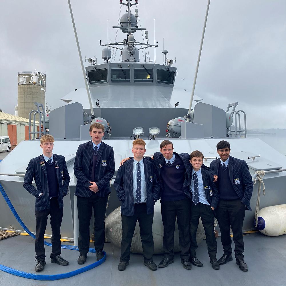 Potential Recruits Tour HMNZS Taupō