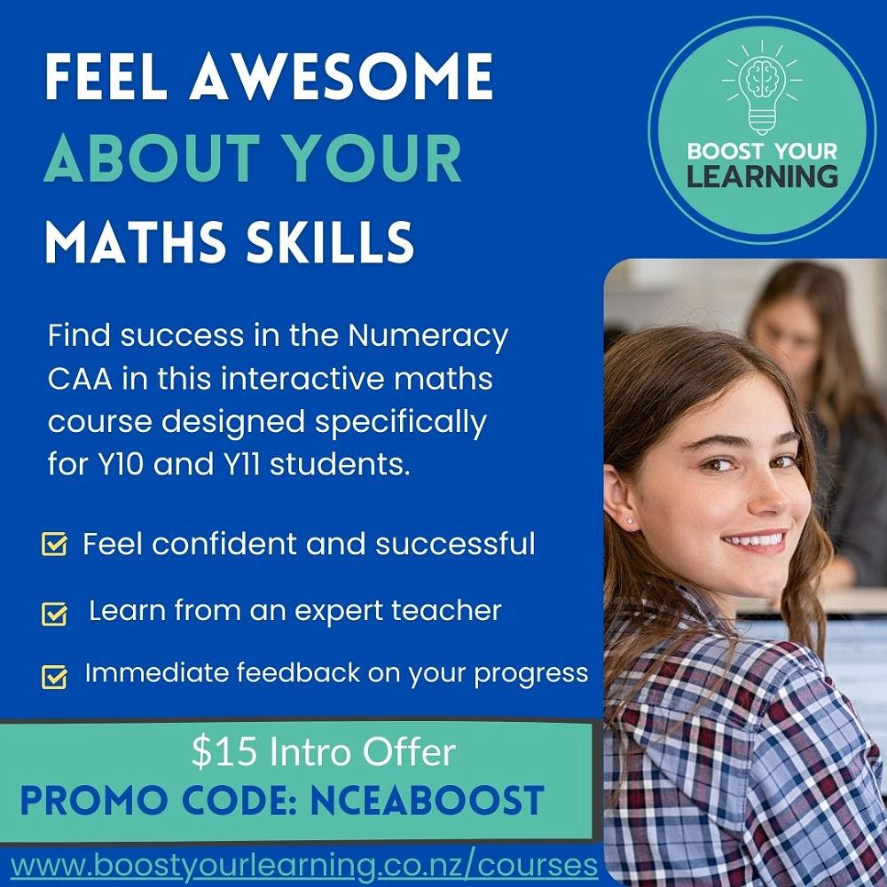 NCEA Numeracy Course — Term 2 Newsletter