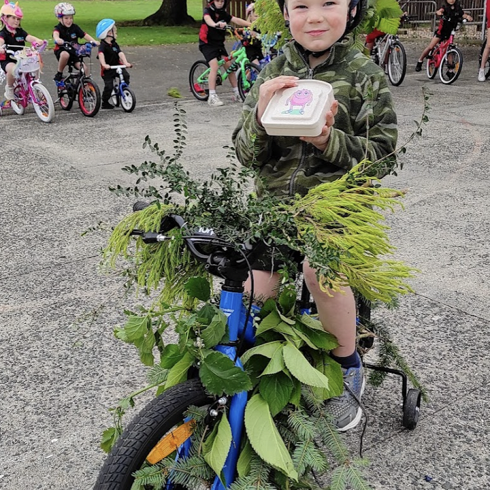 Walk and Wheel to School Week Parade