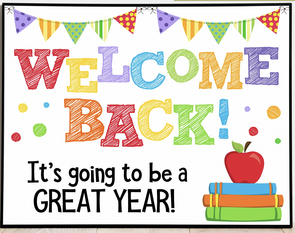 School starts next week with Getting Connected Meetings!