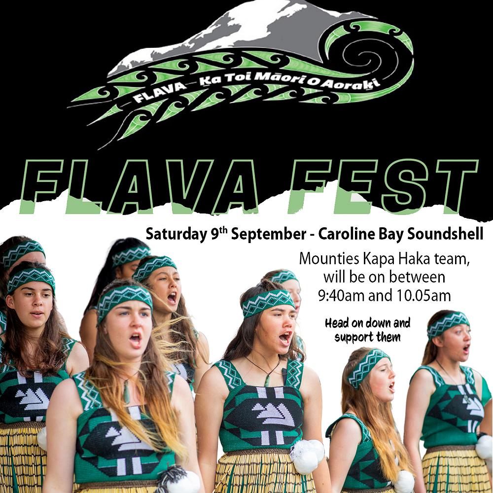 FLAVA FEST - Saturday 9th September - Caroline Bay Soundshell