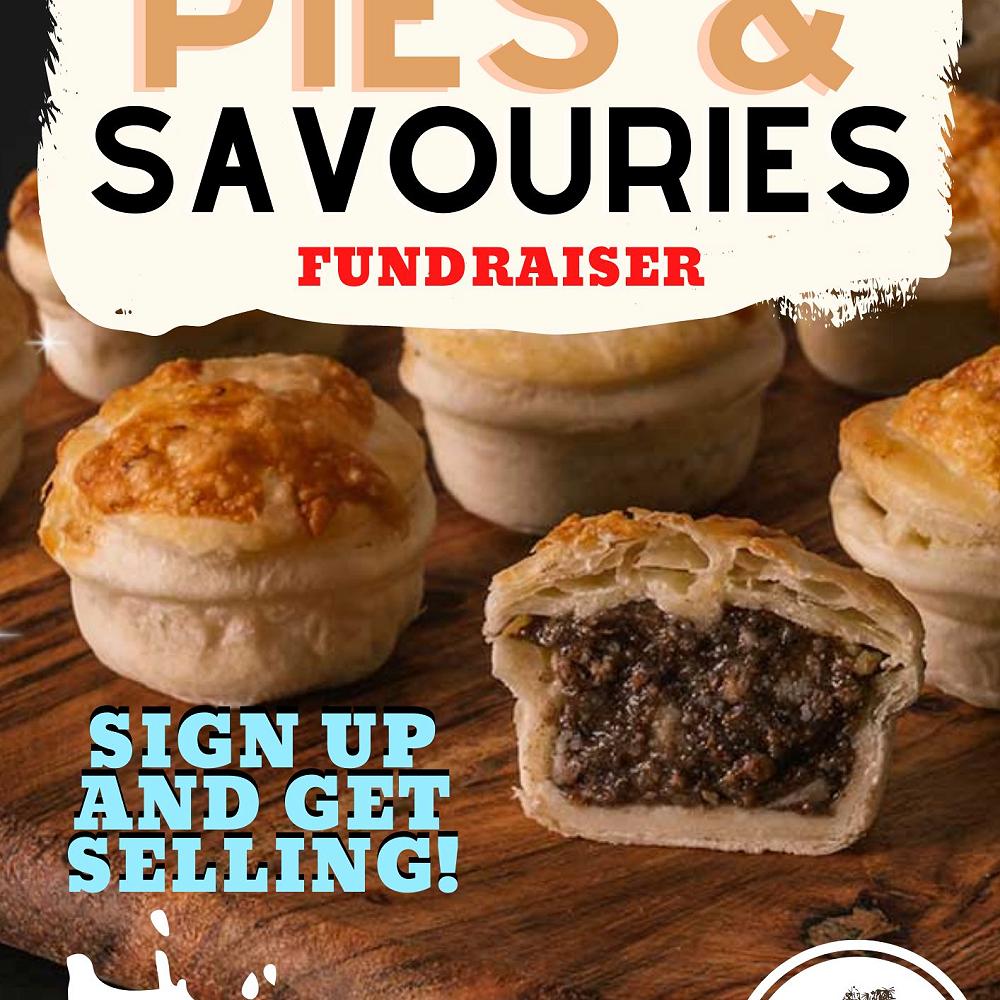 Frozen Pies & Savouries Fundraiser