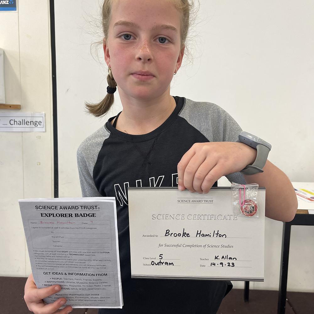 Science Challenge Badge — Term 4 Week 1 Newsletter