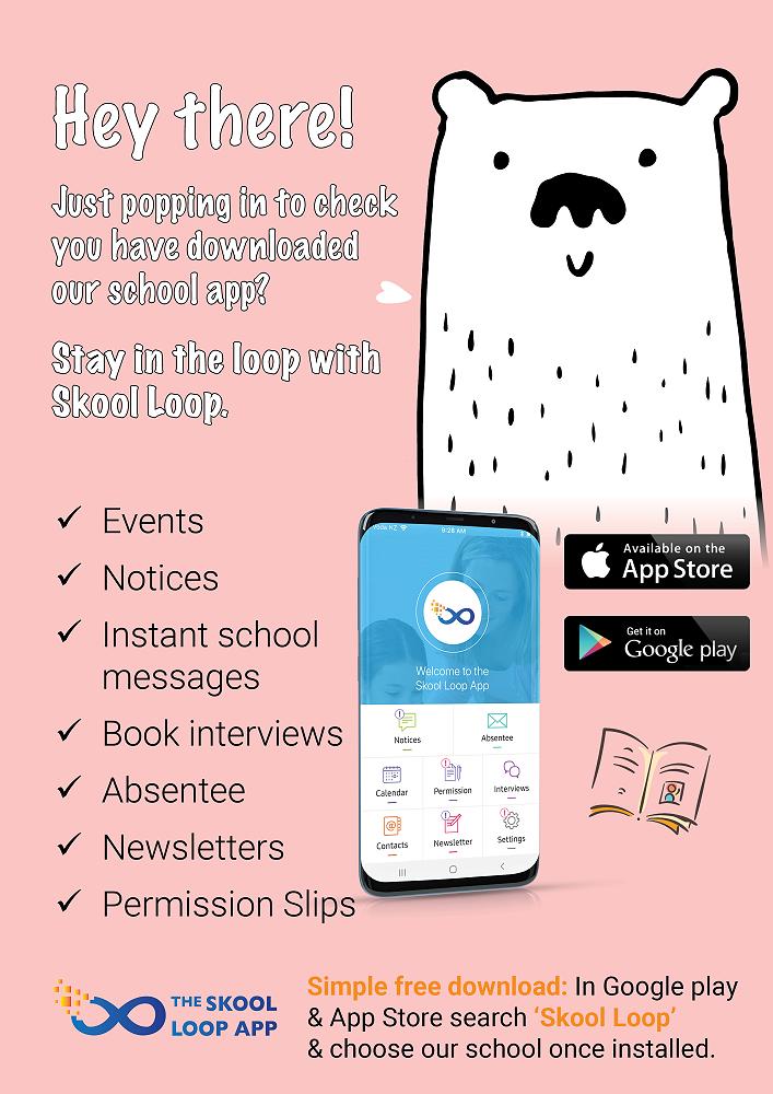 Skool Loop app — Queen's High School 2024 Information