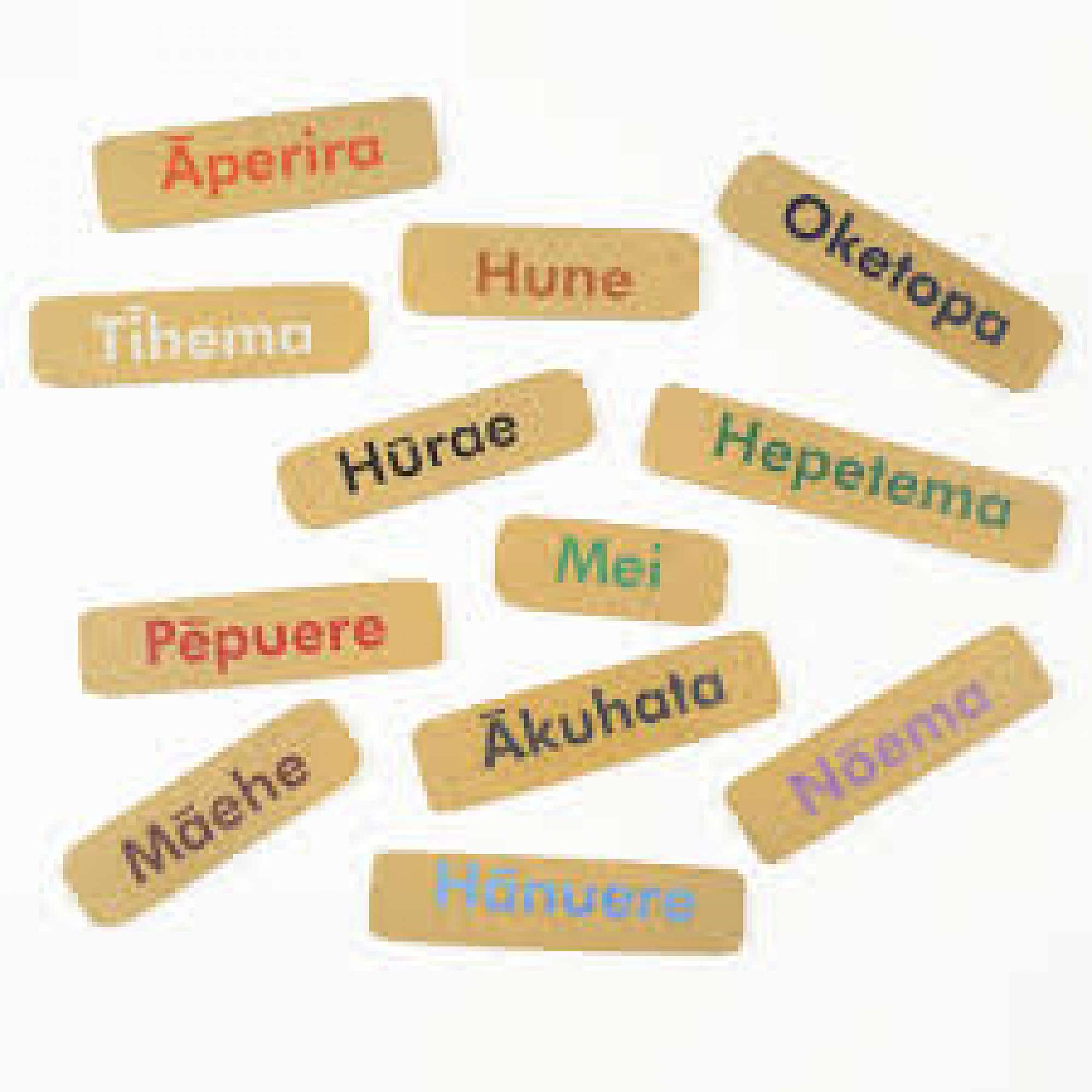 Te Reo Māori Months of the Year and Days of the Week