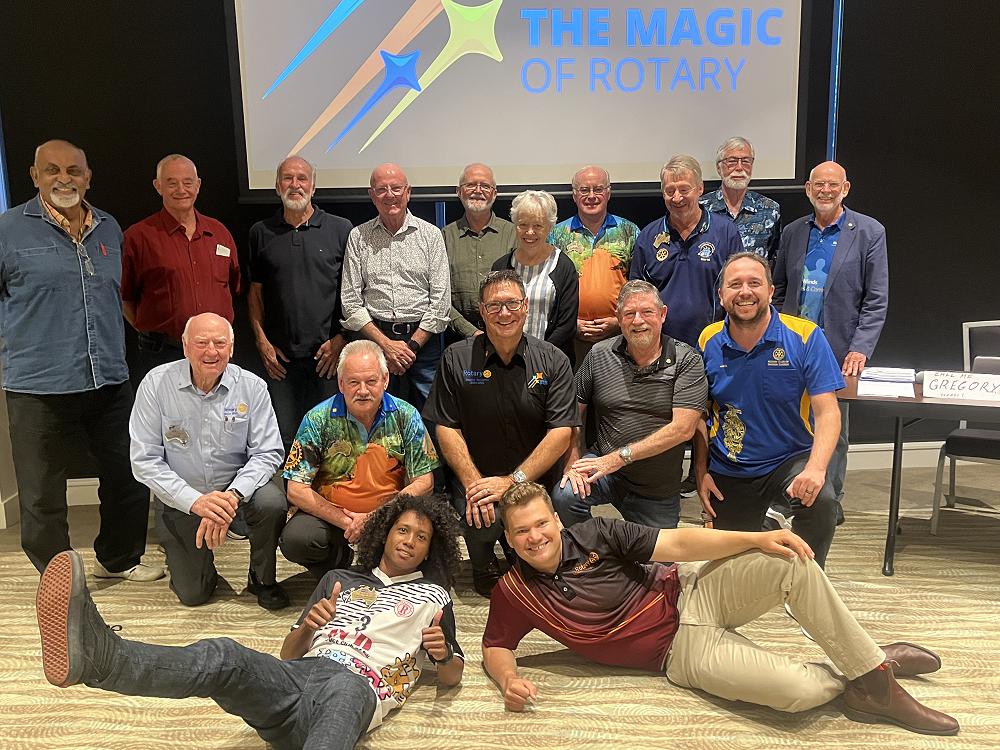 District Governor-Elect Andrew prepares team for 2024-25 year. — Rotary ...