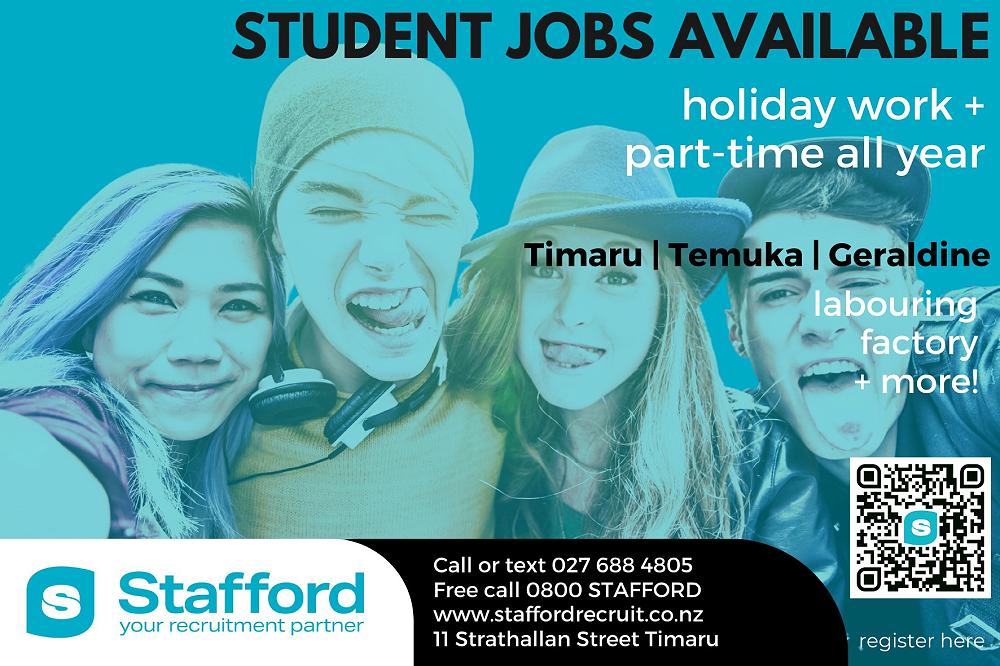 Student jobs available
