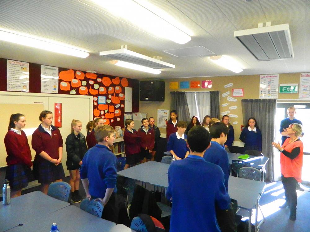 Year 8s visit Garin College