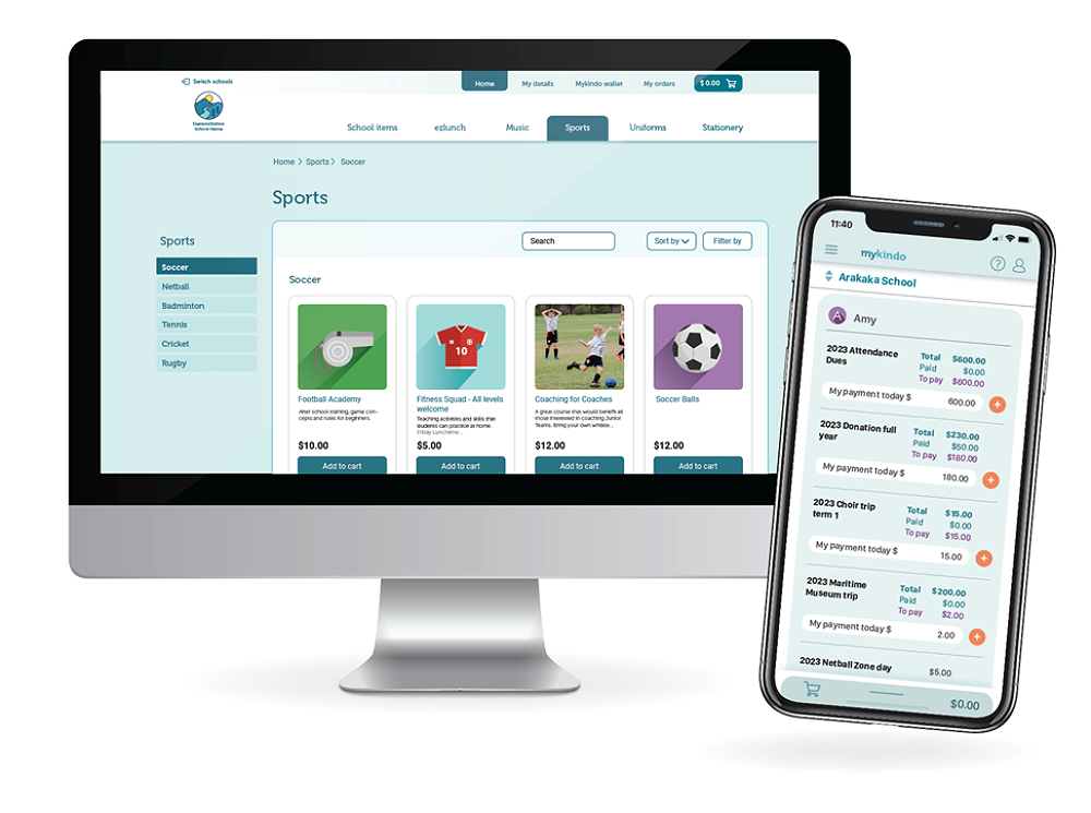 Introducing a fresh new look for Kindo & ezlunch!