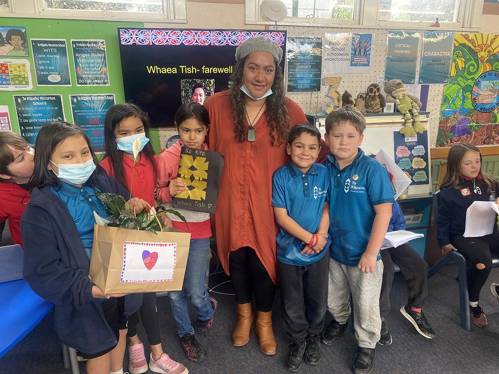 Farewell to Whaea Tish — Pānui - Newsletter - 25 August 2022