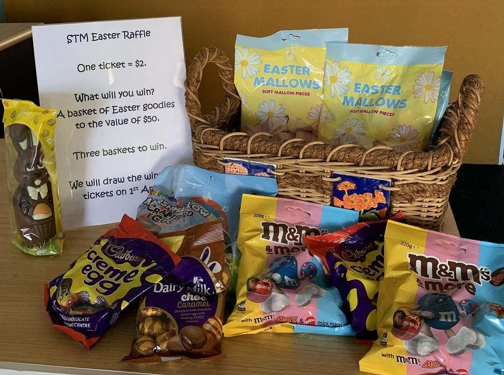 Easter Raffle- scrumptious chocolate!