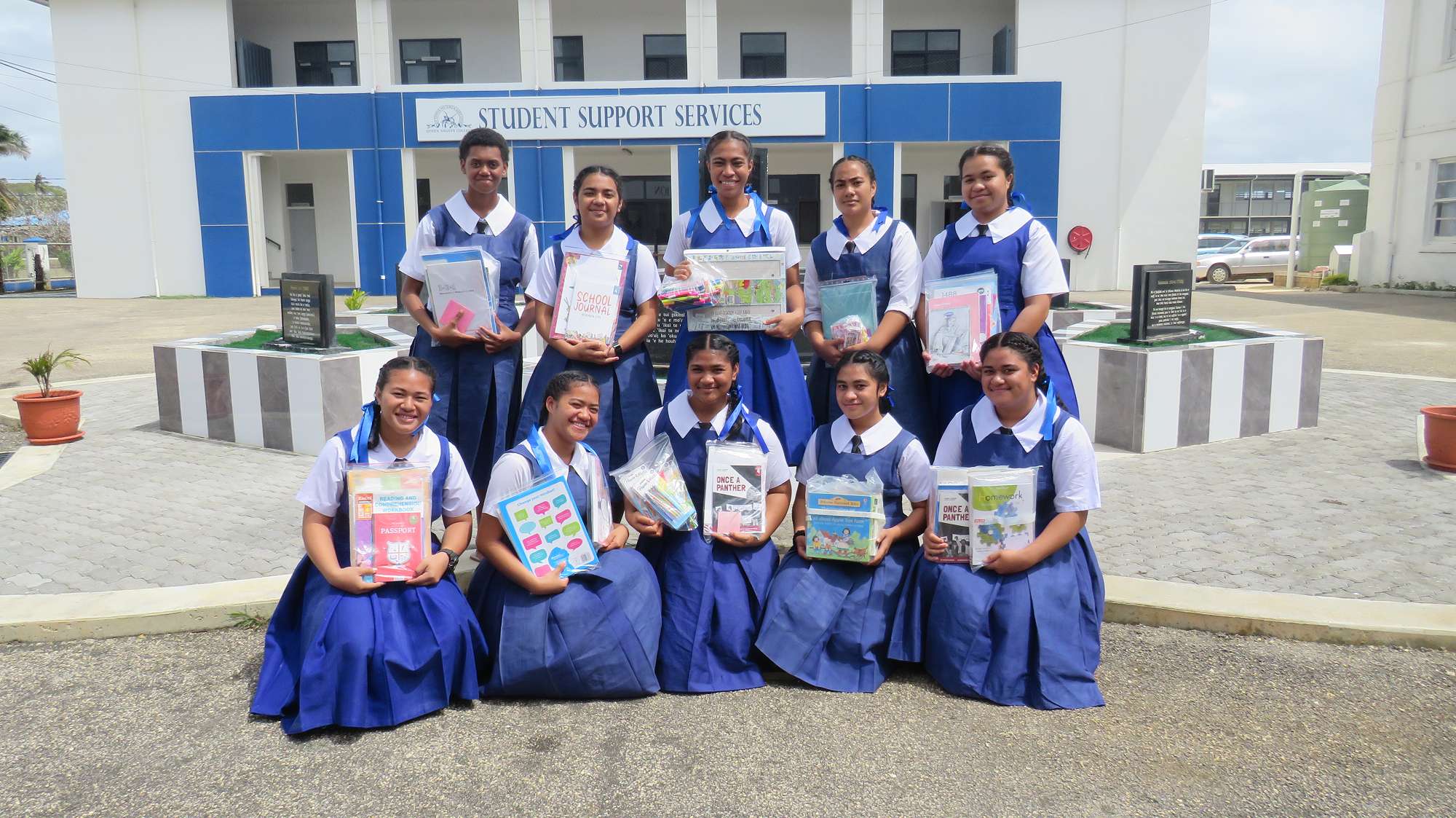 Stationery Donation to Queen Salote College in Tonga