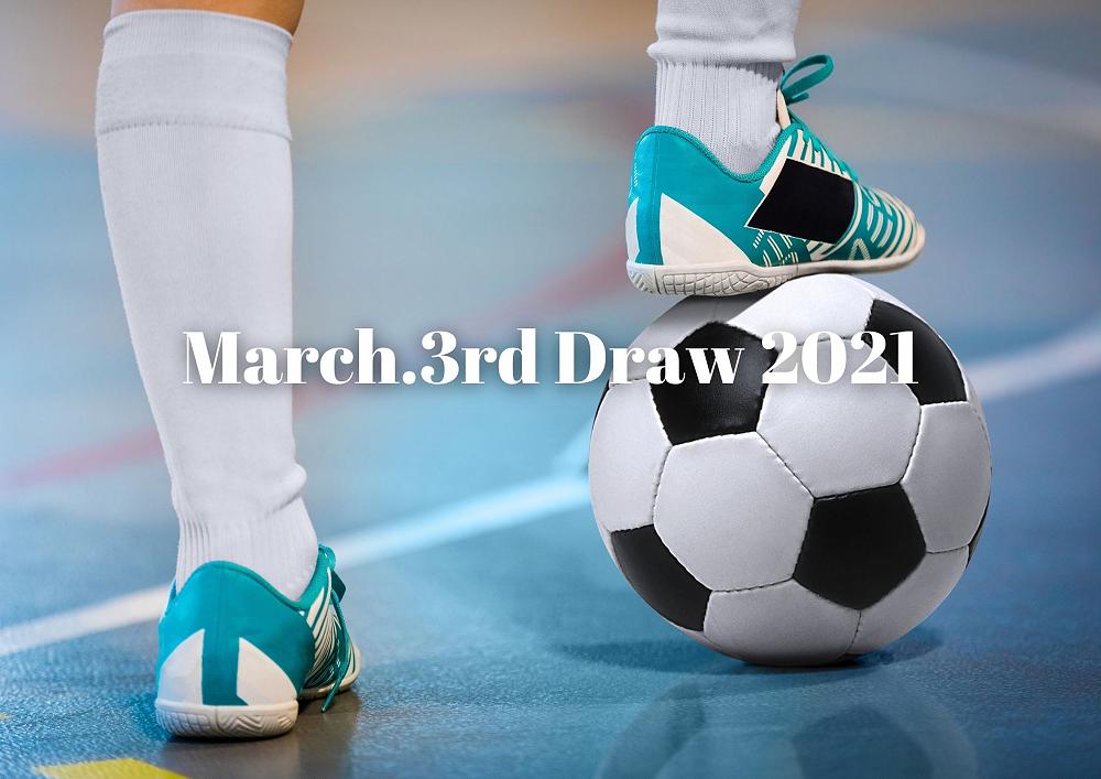 Year 7/8 Futsal Draw for March.3rd