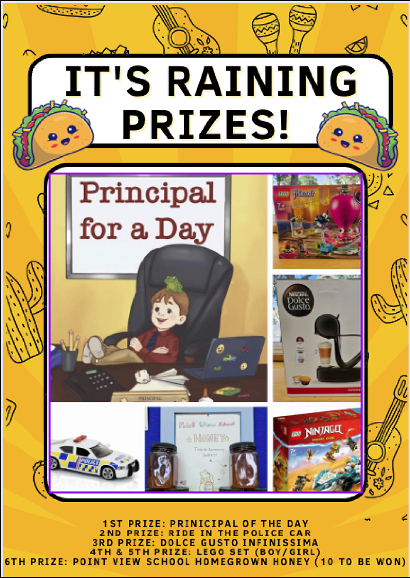 It's Raining Prizes Raffle