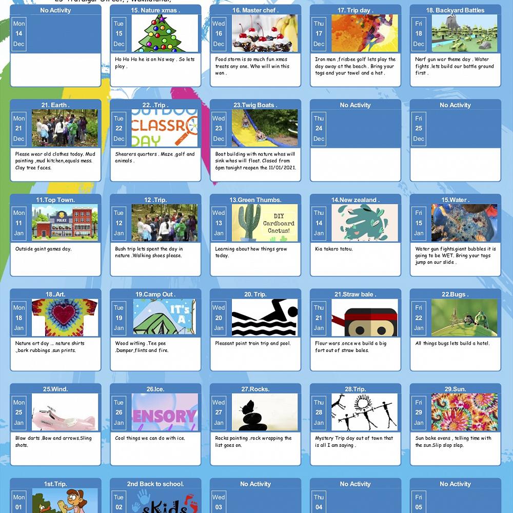 Skids Holiday Programme