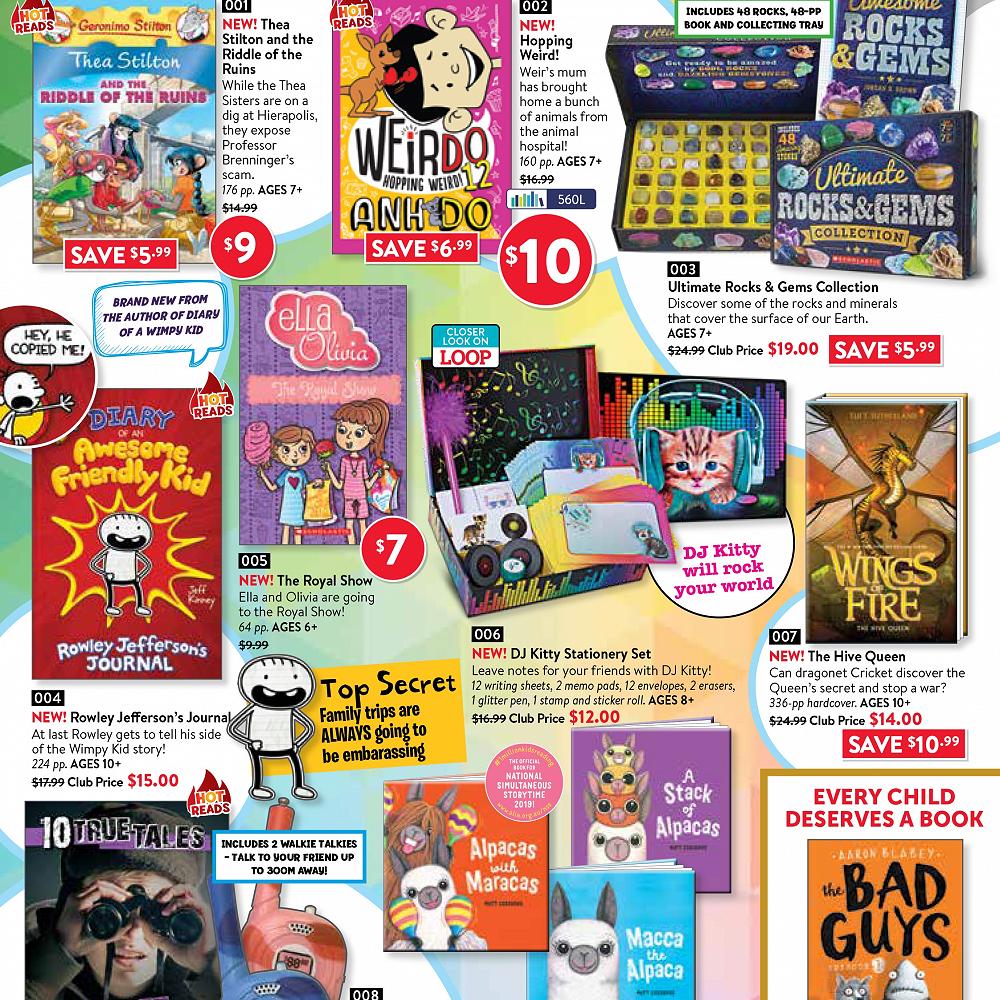 Scholastic Book Club Issue 3 out now