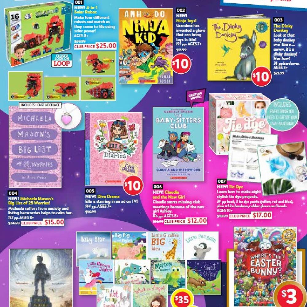 Scholastic Book Club - Issue 2 — Newsletter: Term 1, Week 6