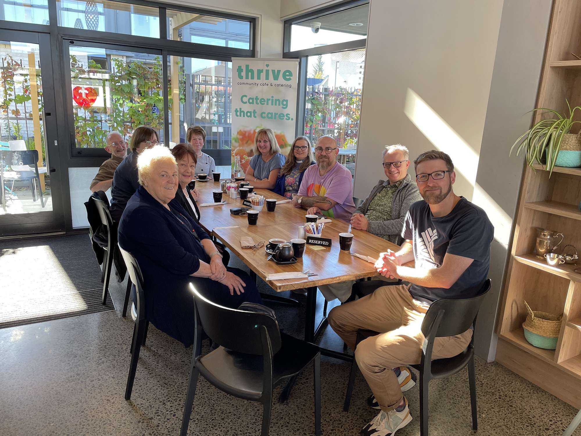 St Barnabas Staff Thriving at Thrive Cafe.