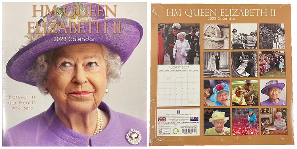 29. Iconic 2023 Calendar of HM Queen Elizabeth II