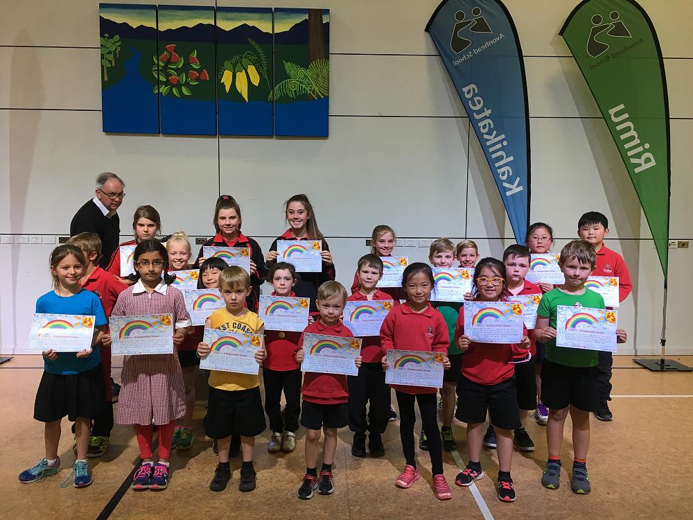 These are our outstanding students this week for having the Avonhead ...