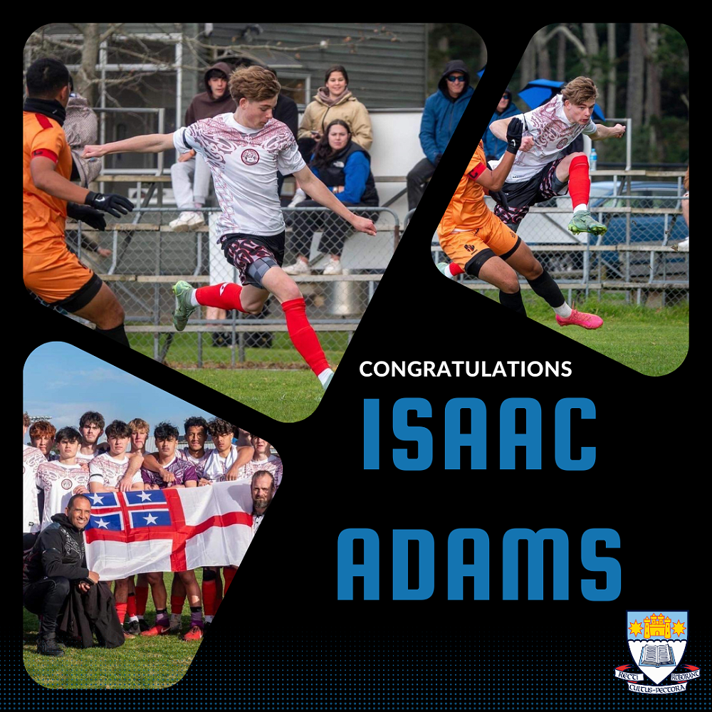 Isaac Adams named MVP for NZ U18 Māori Football team