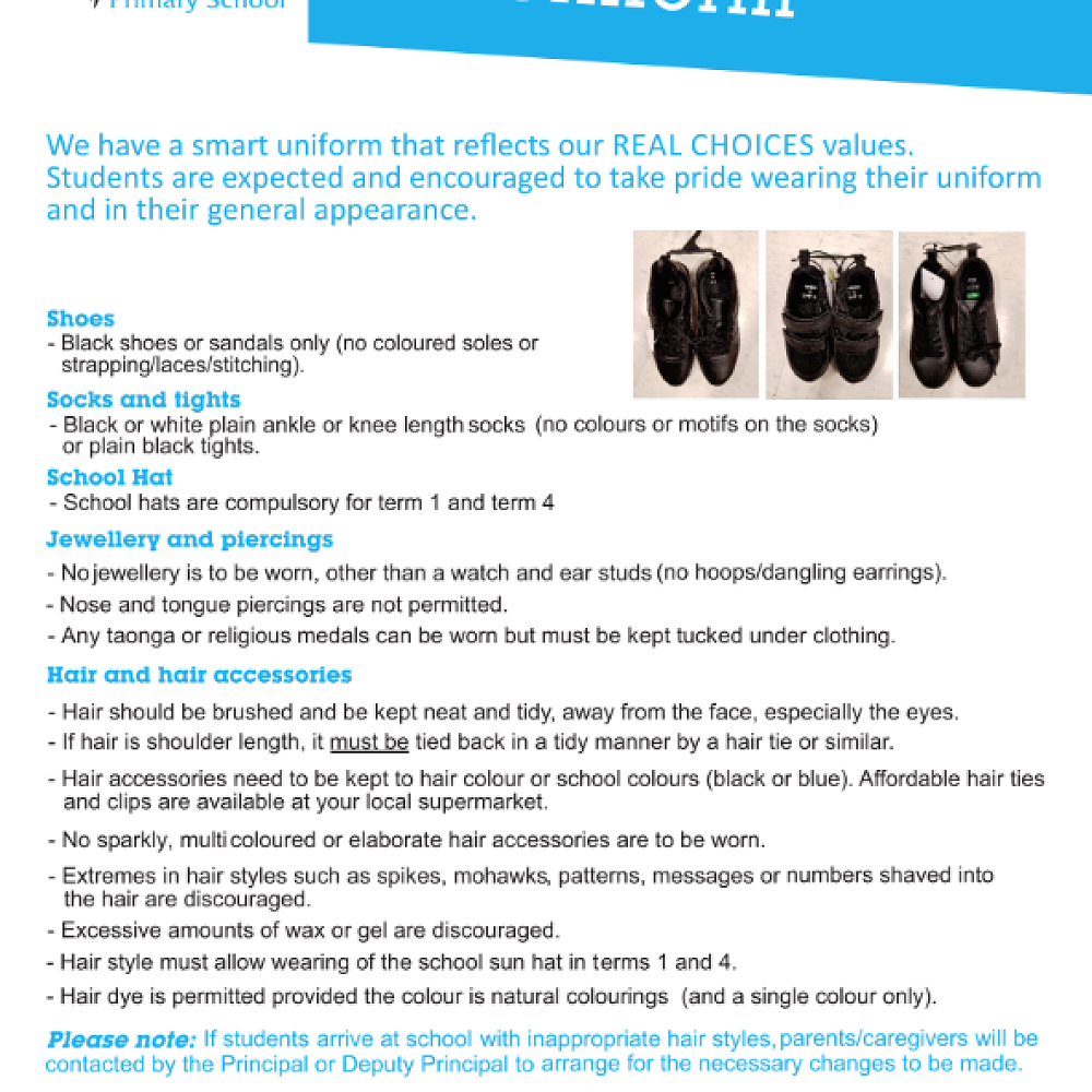 Uniform Standards — Newsletter - Term 2, Week 10