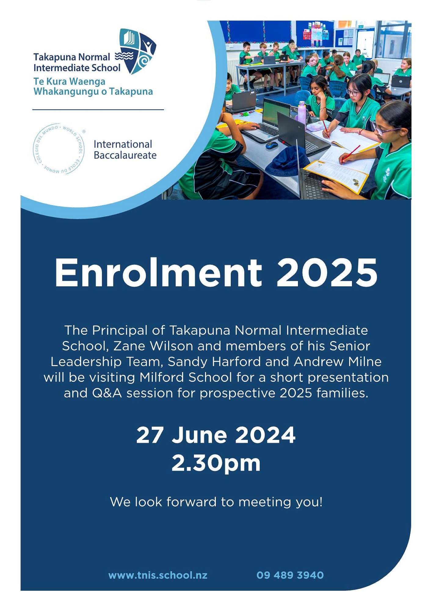 TNIS Q&A Session — Newsletter: Term 2, Week 5