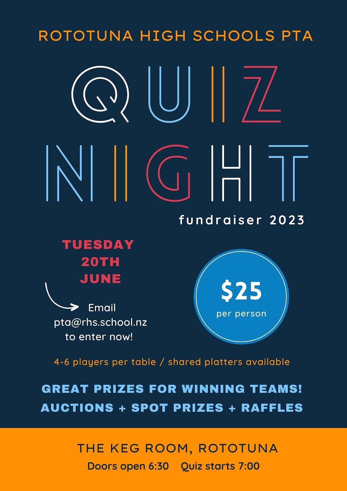 PTA Quiz Night