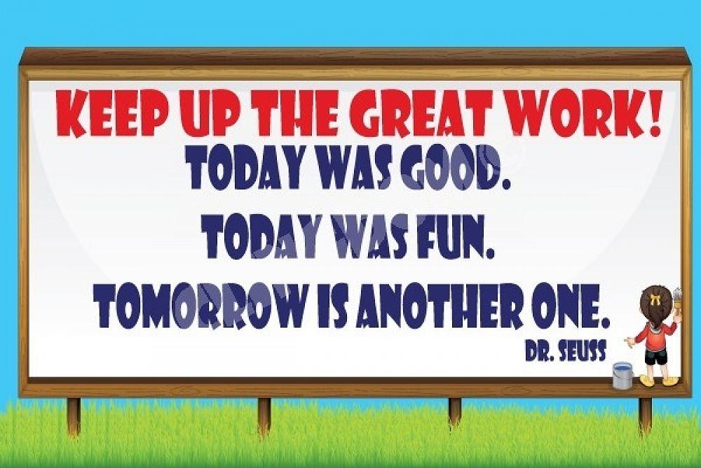 Great work — Term 3 Week 2 Issue 1