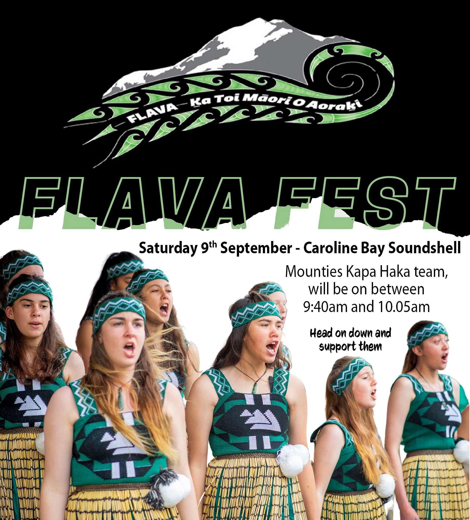 FLAVA FEST - Saturday 9th September - Caroline Bay Soundshell — MVHS ...