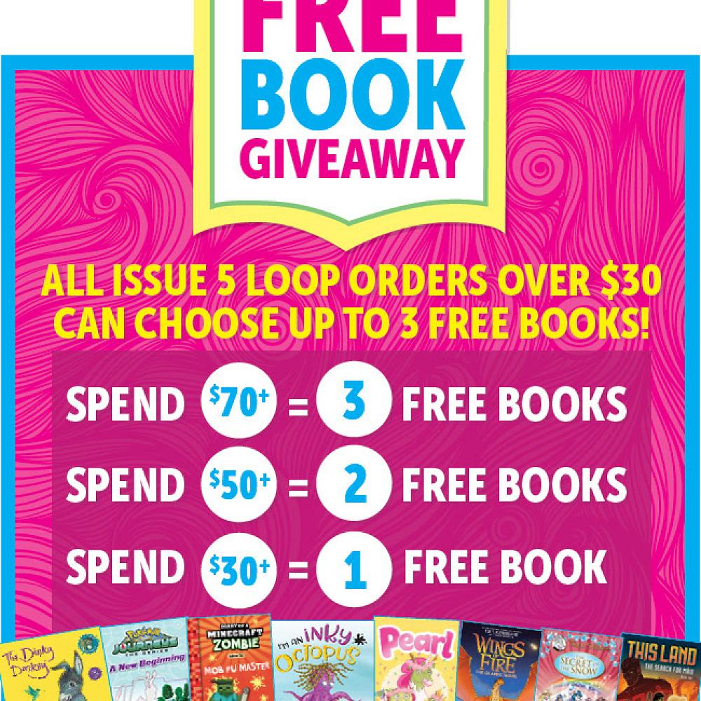 A FREE BOOK GIVEAWAY