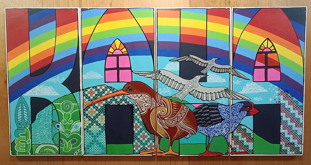 Kaha Mural - Science Block