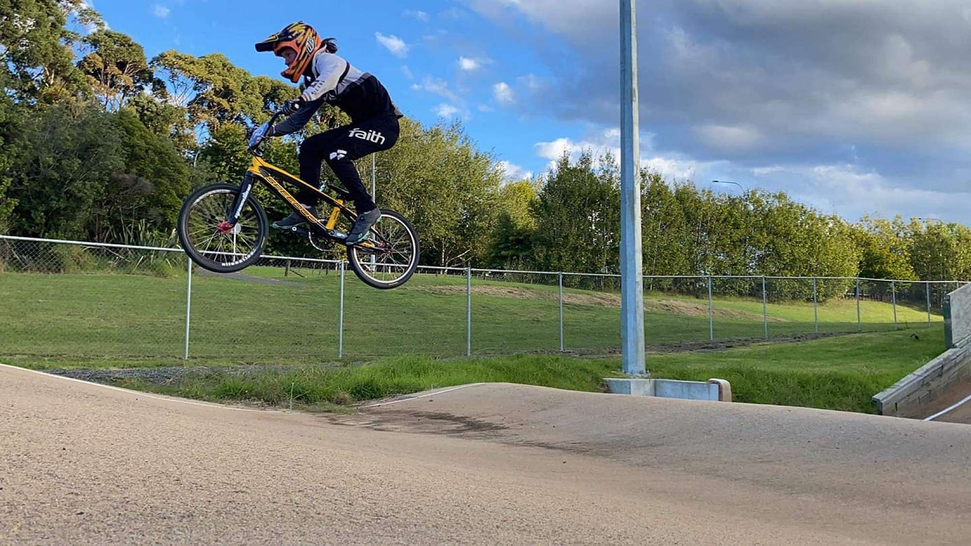 Lily Candy rides to the top