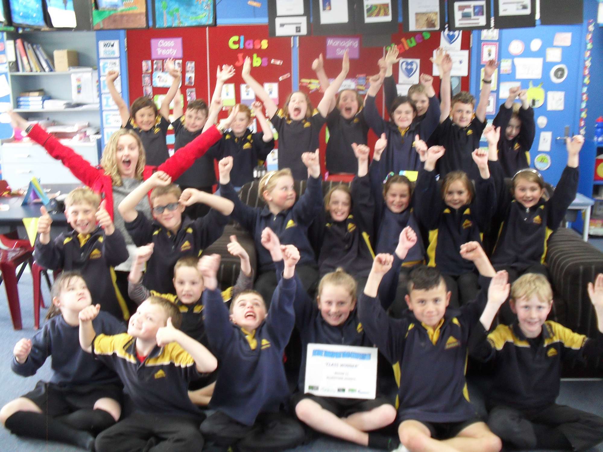 Room 11 Wins Class Prize — 2016 at Bluestone School