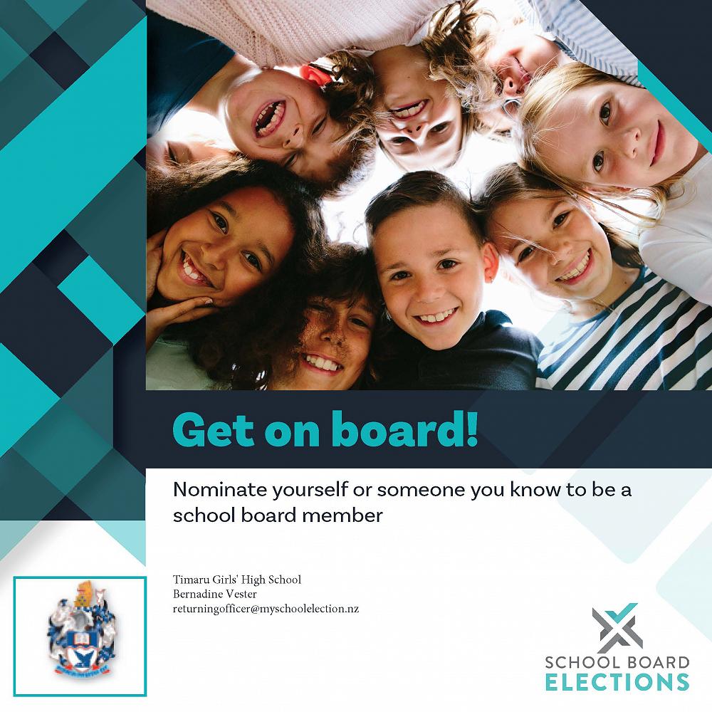 School Board Elections: Nominations from 15 July.