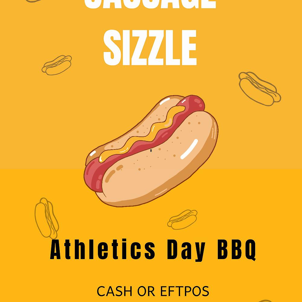 Athletics Day Sausage Sizzle Fundraiser — Te Karaka Manu - Term 1 Week 2