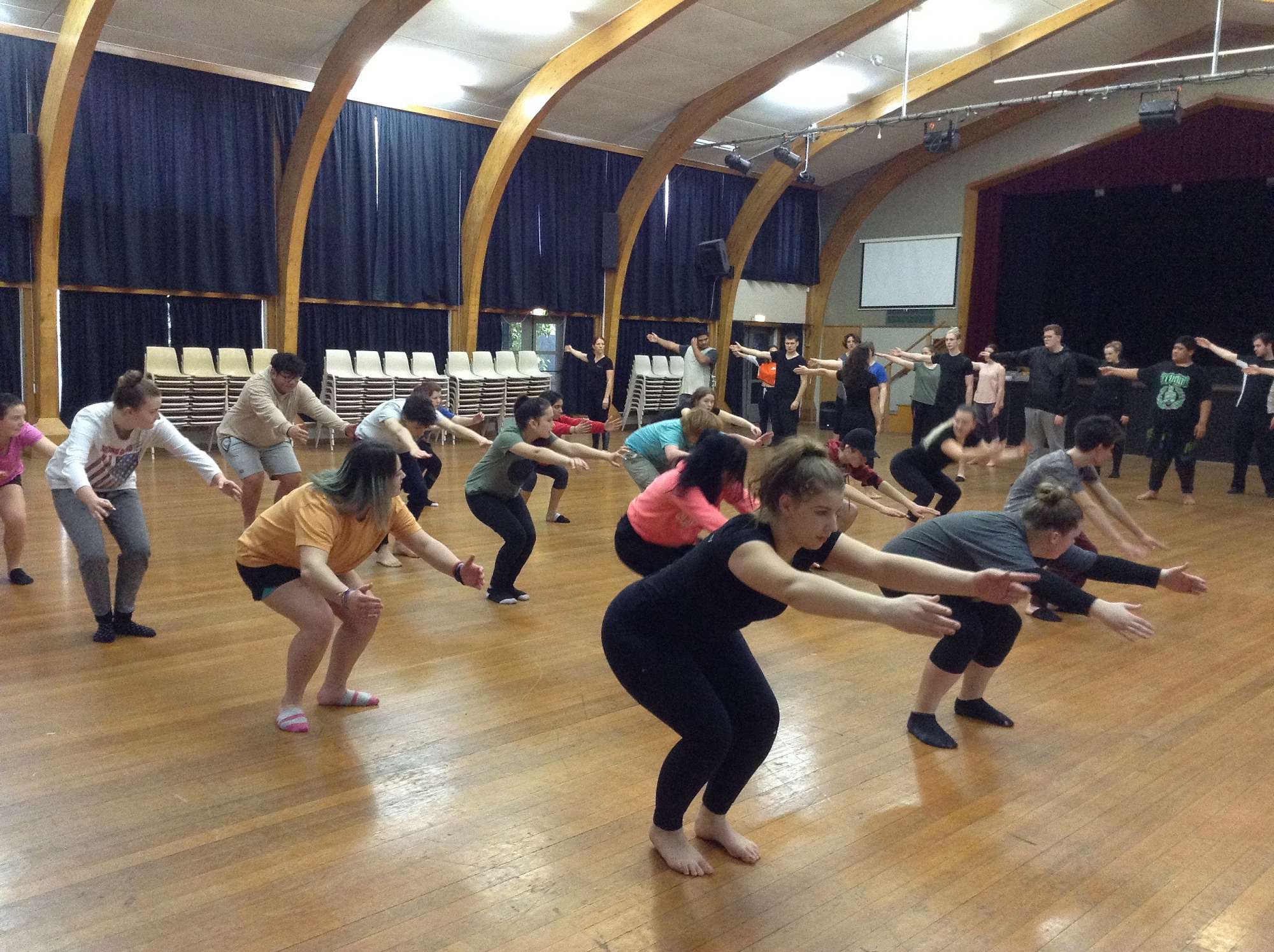 Hagley Dance Company Enthuses Canterbury High School Students