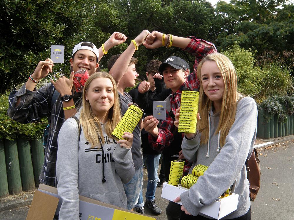 Bands brighten school day