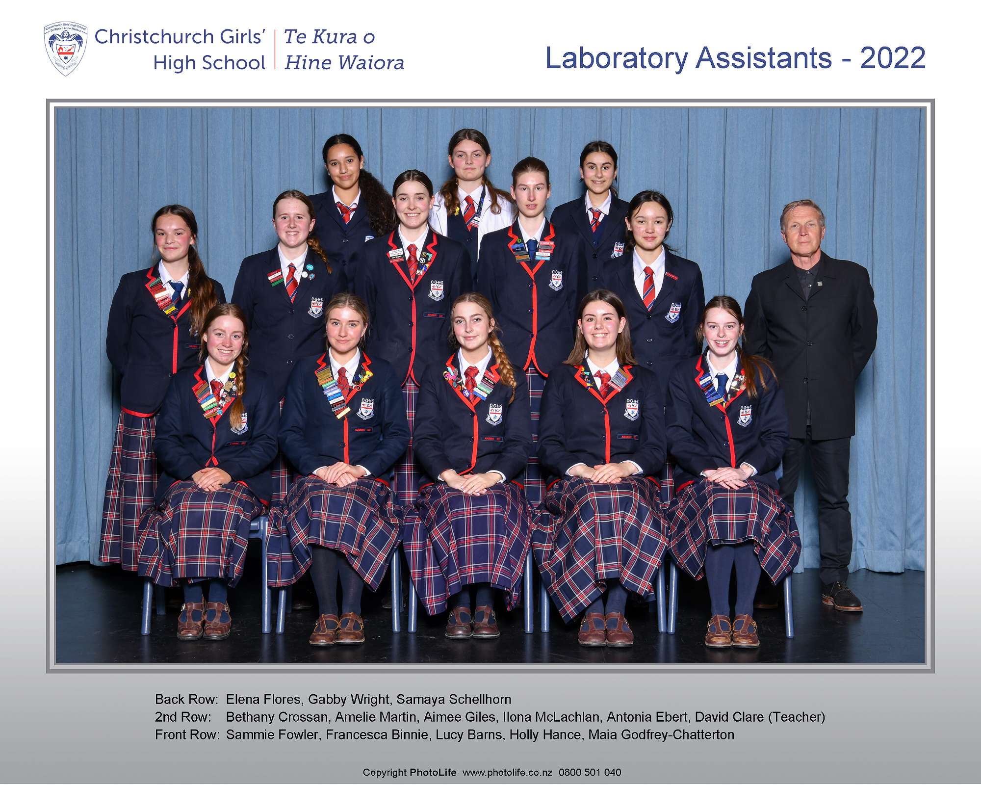 Laboratory Assistants