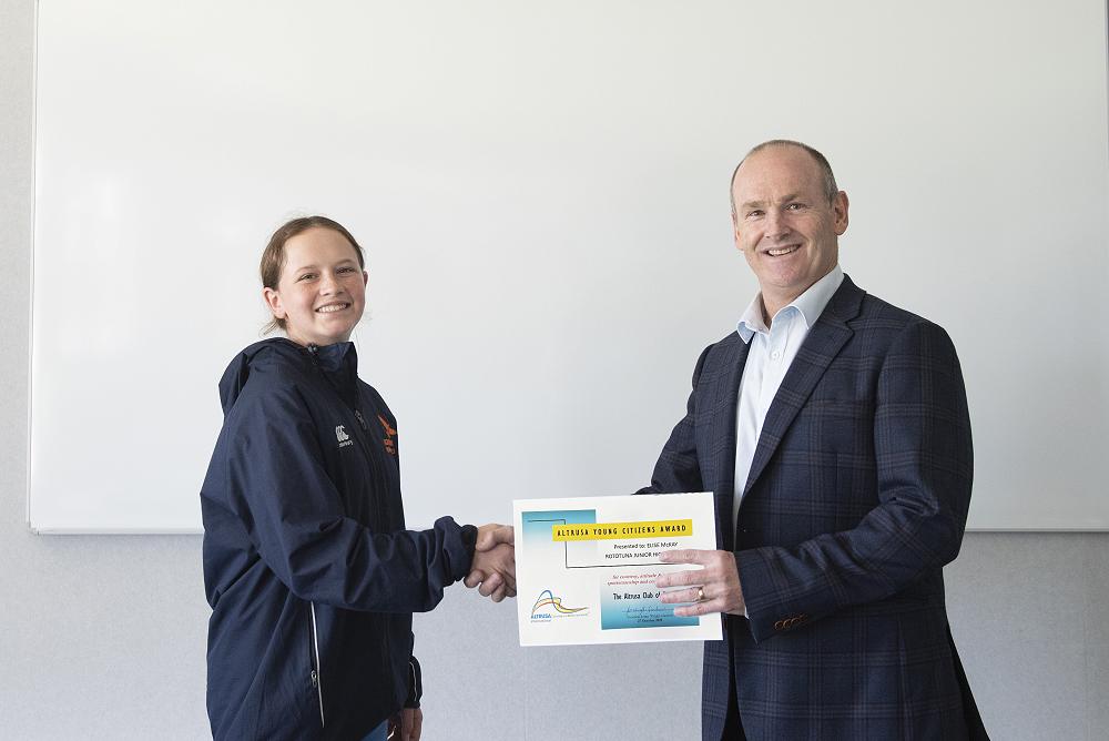 Altrusa Award Y8 Student