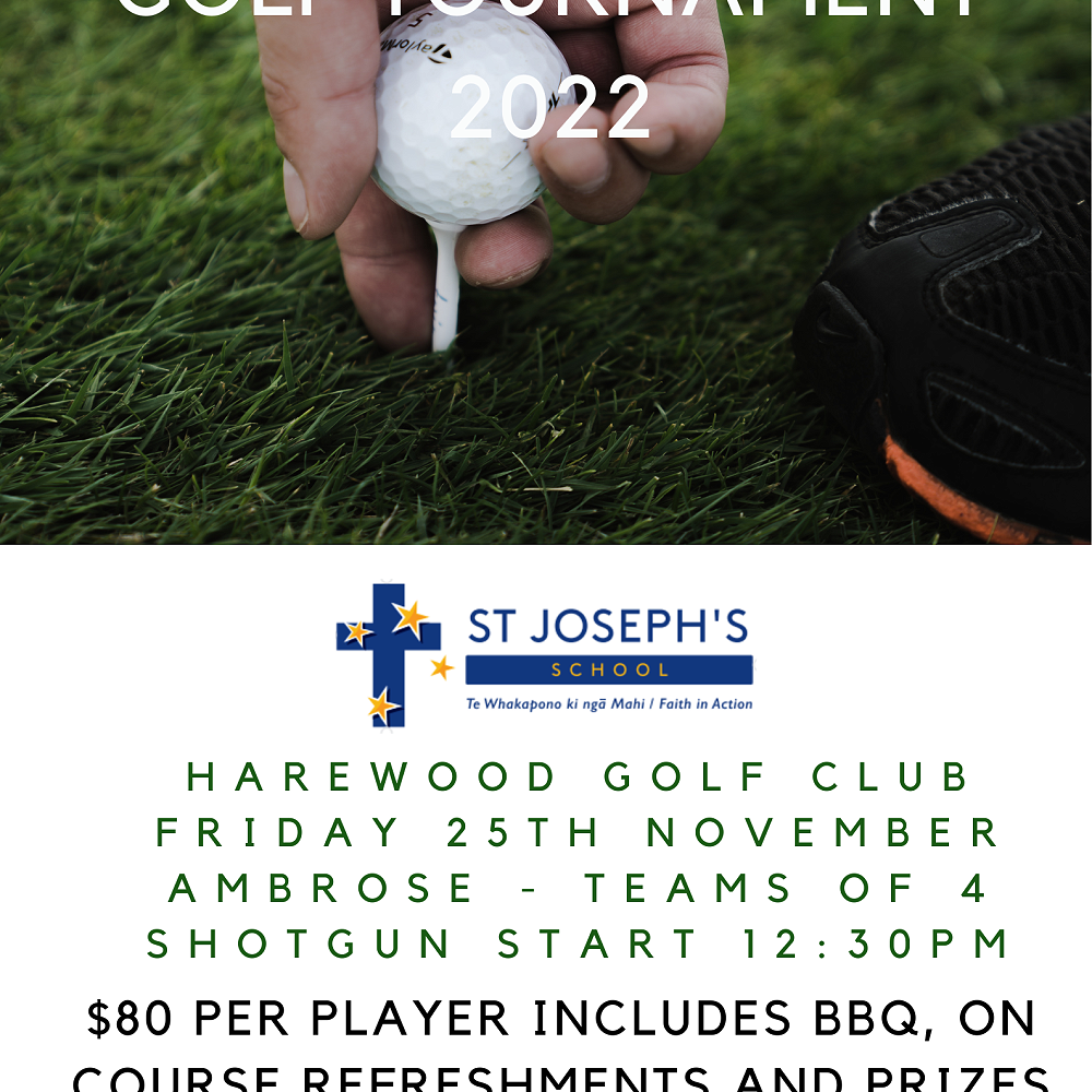 On Friday 25 November we will be running our school golf tournament at ...
