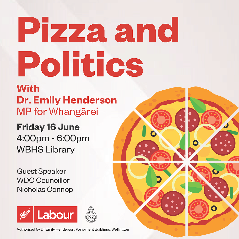 Pizza and Politics, Youth Forum — KHS Newsletter 2nd June