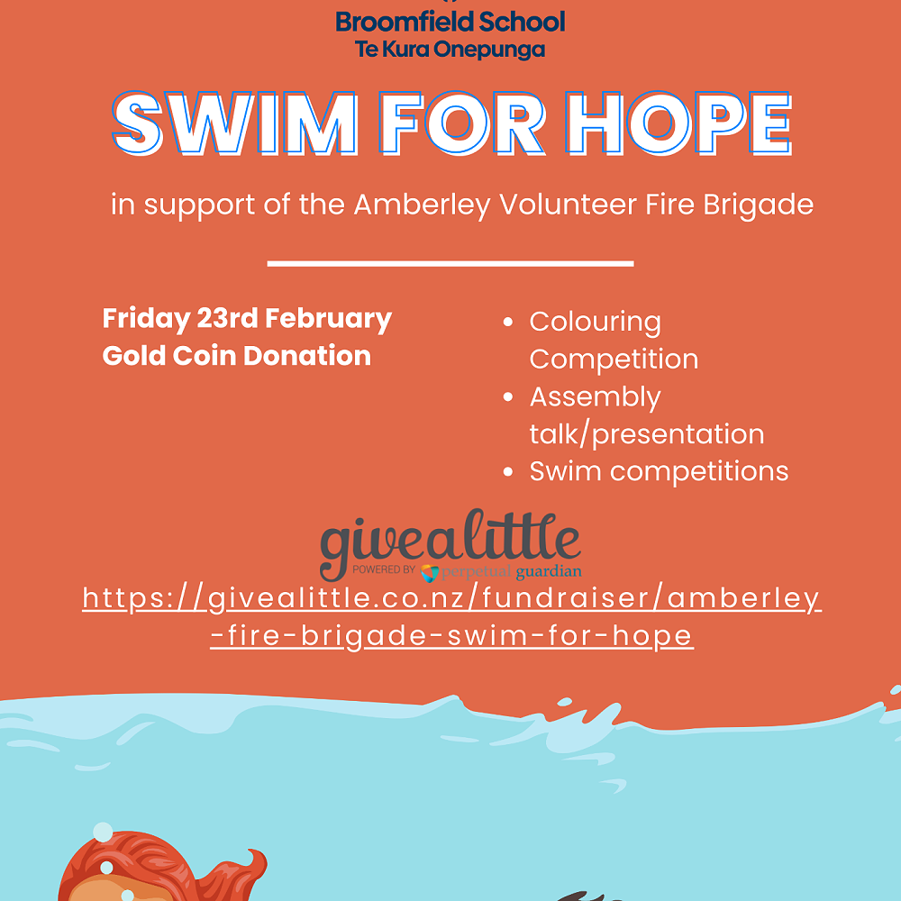 SWIM FOR HOPE — Term 1, Week 3 Newsletter 2024