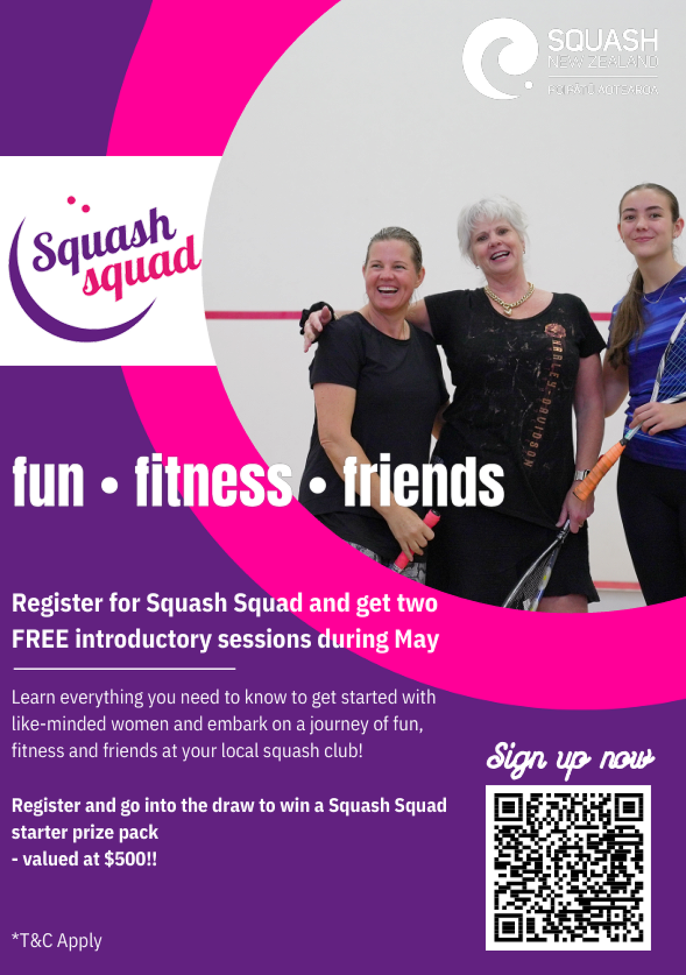 ADVERTISEMENT - Timaru Squash Club — Newsletter 4 2024
