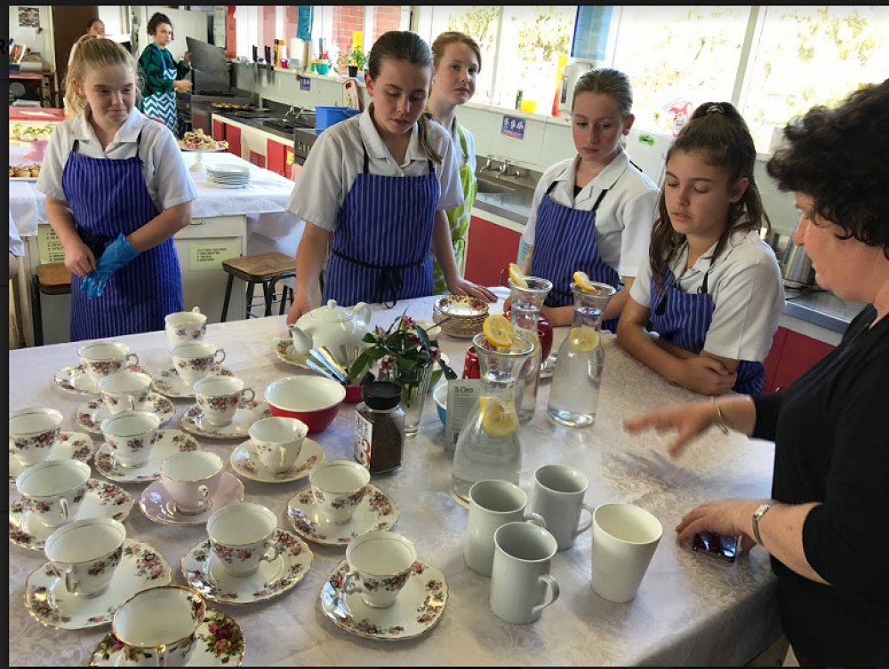 Talent Day in the Kitchen was about sharing our talents with others.