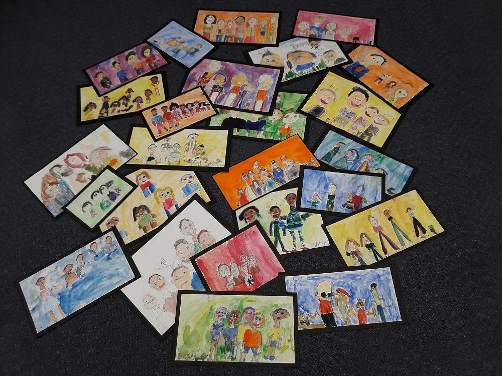 Room 8's Family Portraits in Watercolour — Team Explorer Times 2020