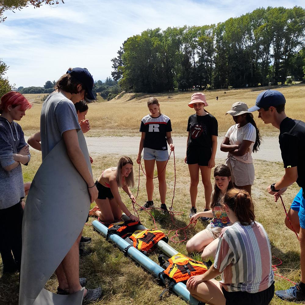 Year 13 camp at Whakaipo Bay 2021