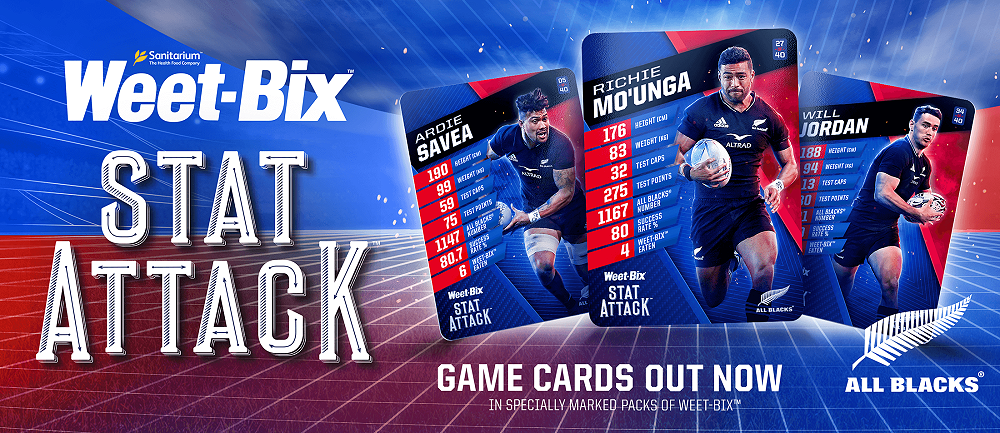 All Black Weetbix Cards