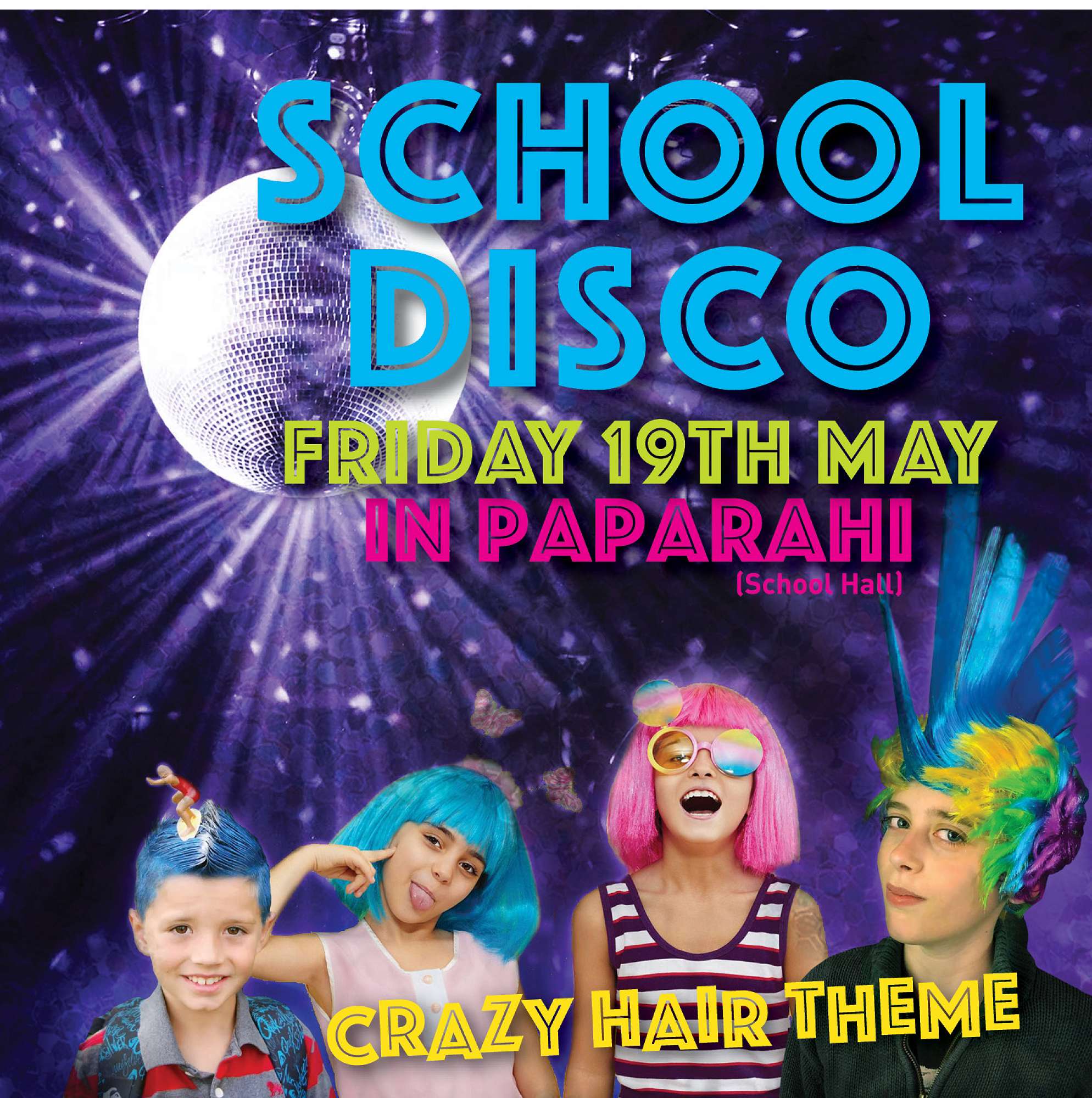 SCHOOL DISCO - Friday 19 May! 🪩