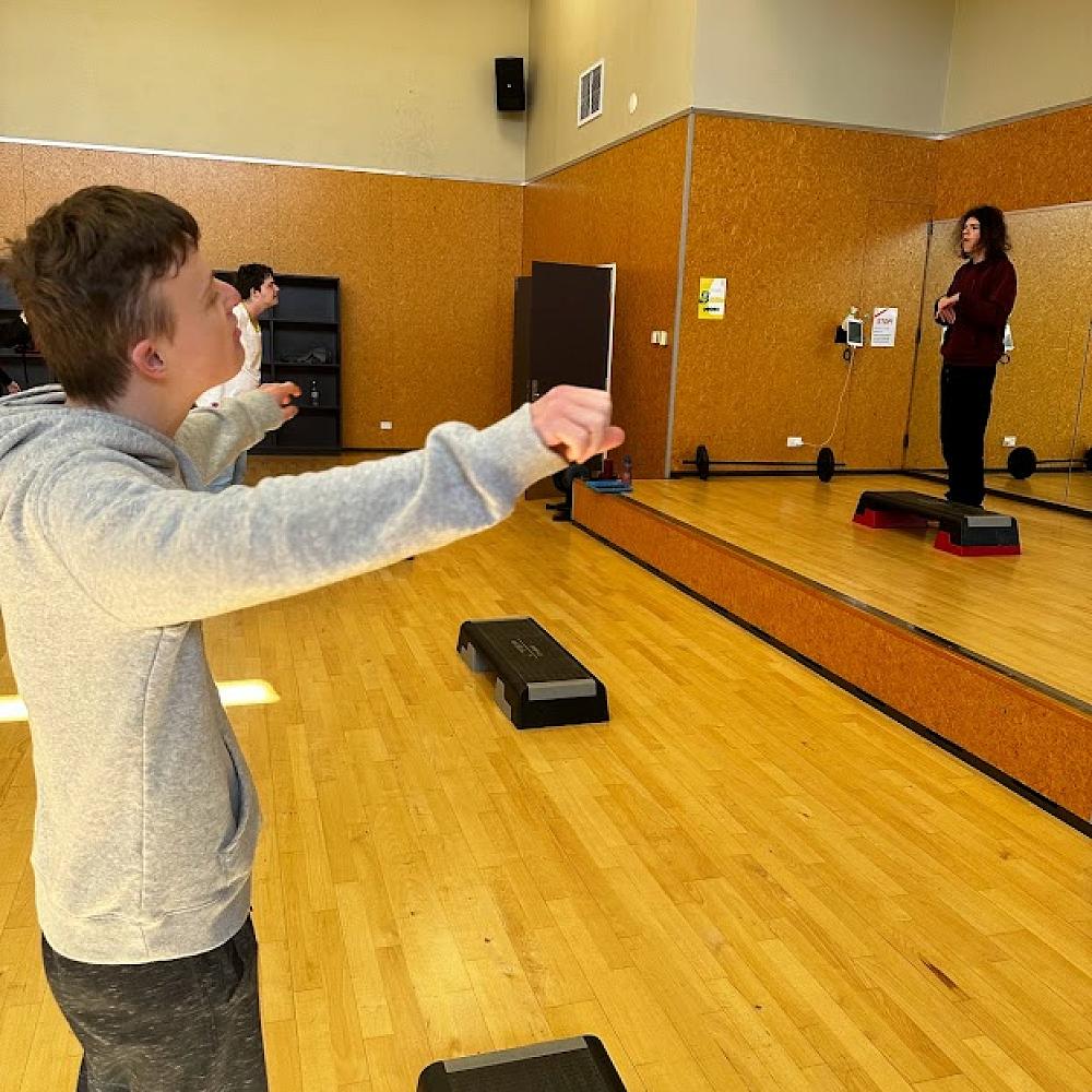 Team TEC Aerobics Step Class — Pītau-Allenvale School Bulletin Issue 1 ...